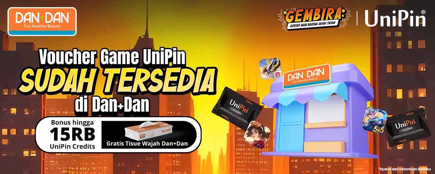 UniPin - Voucher Game UniPin Kini Tersedia di DAN+DAN – Beli dan Top Up ...