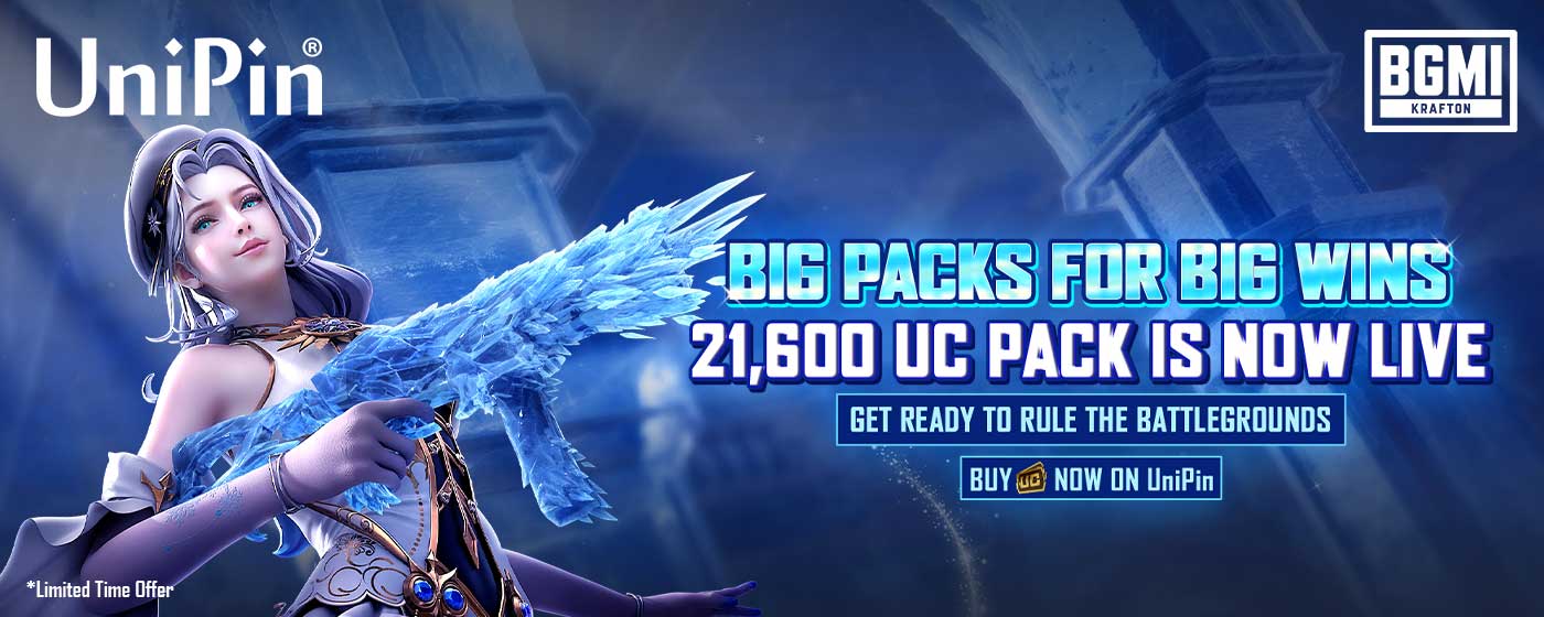UniPin - Exclusive 21,600 UC Pack Now Available on UniPin!
