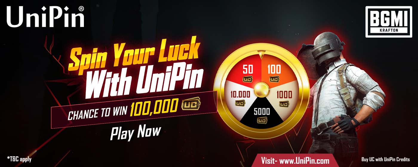 UniPin - UniPin India Presents: Spin The Wheel with UniPin – Elevate ...