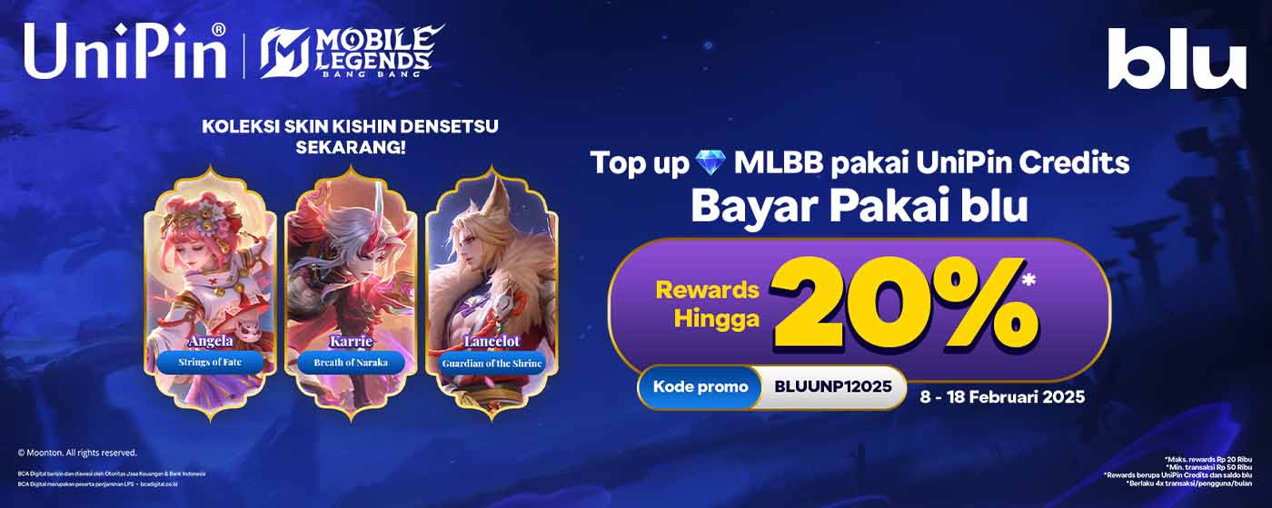 UniPin - Top Up MLBB Pakai UniPin Credits dan Bayar Pakai blu UniPin ...