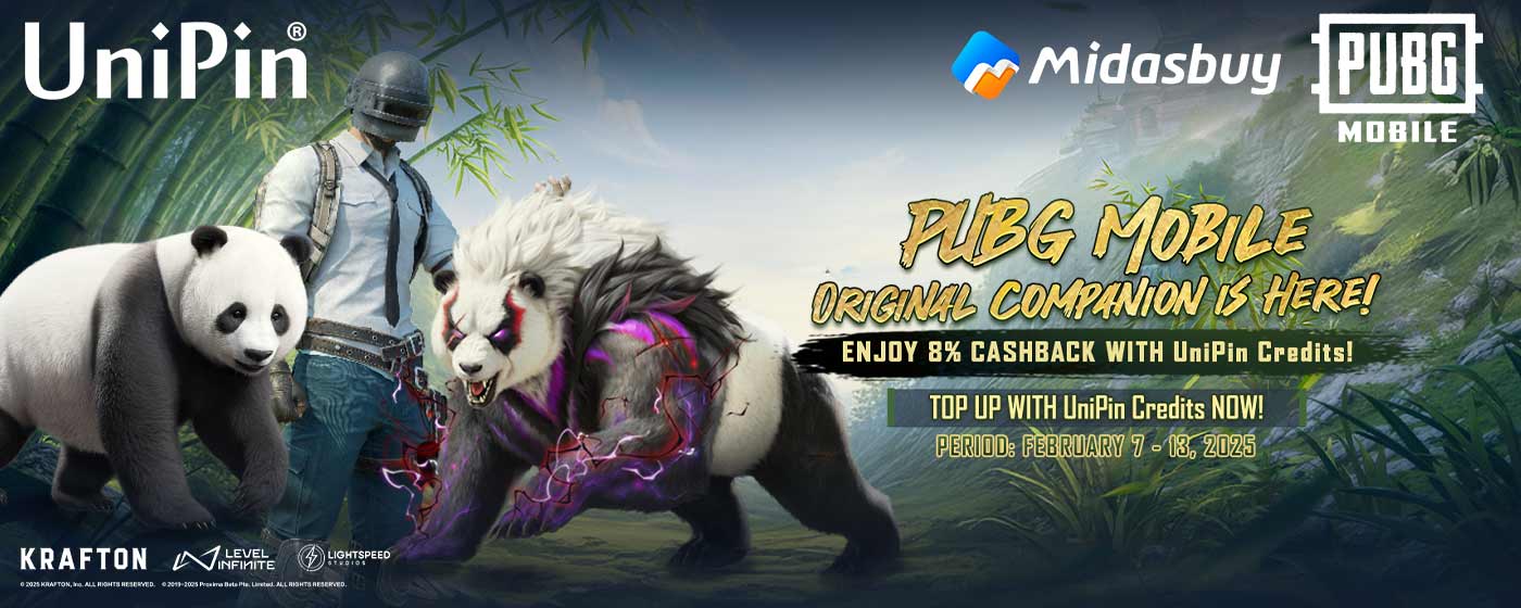 UniPin - PUBG Mobile Original Companion Update!