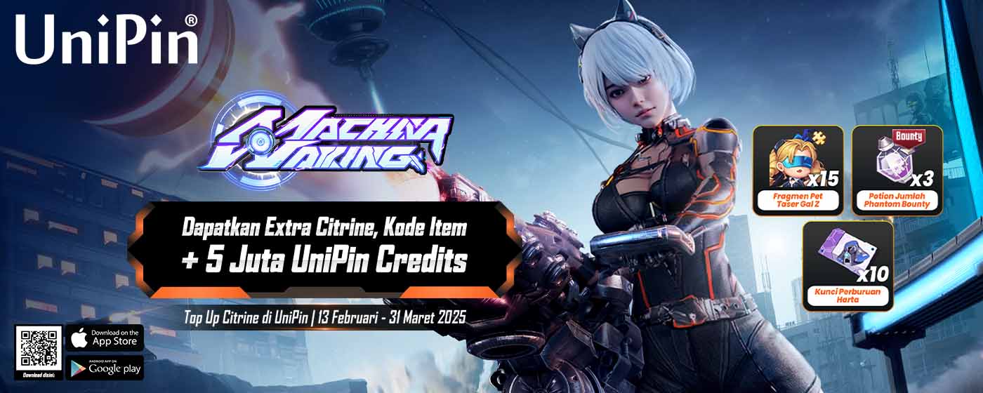 UniPin - [Machina Waking] Download & Top Up di UniPin – Dapatkan Ekstra ...
