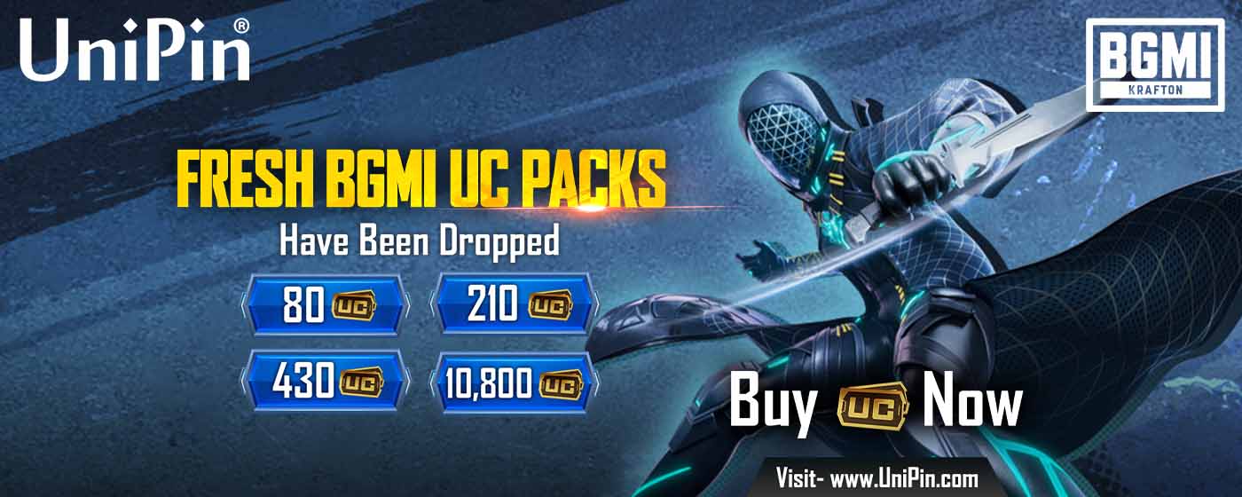 UniPin - Unlock Exclusive BGMI UC Packs with UniPin – Limited-Time Offer!