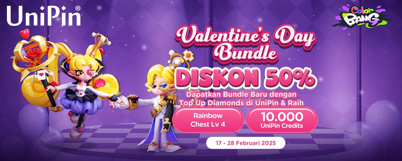 UniPin - Valentine’s Day Bundle – Top Up ColorBANG di UniPin & Raih ...