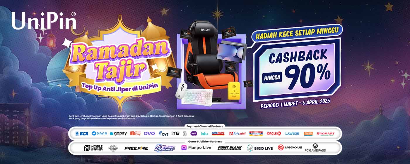 UniPin - Ramadan Tajir – Top Up Anti Jiper di UniPin