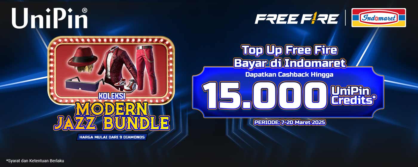 UniPin - Koleksi Modern Jazz Bundle Sekarang – Top Up Free Fire dan ...