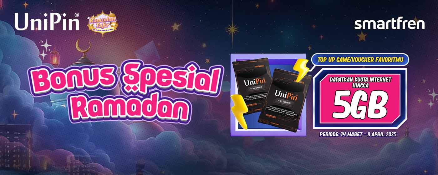 UniPin - Bonus Spesial Ramadan Gratis Kuota Internet hingga 5GB – Top ...