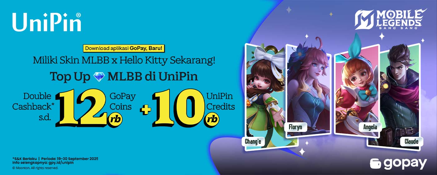 UniPin - Miliki Skin Hello Kitty Sekarang! Top Up MLBB Pakai GoPay Bisa ...