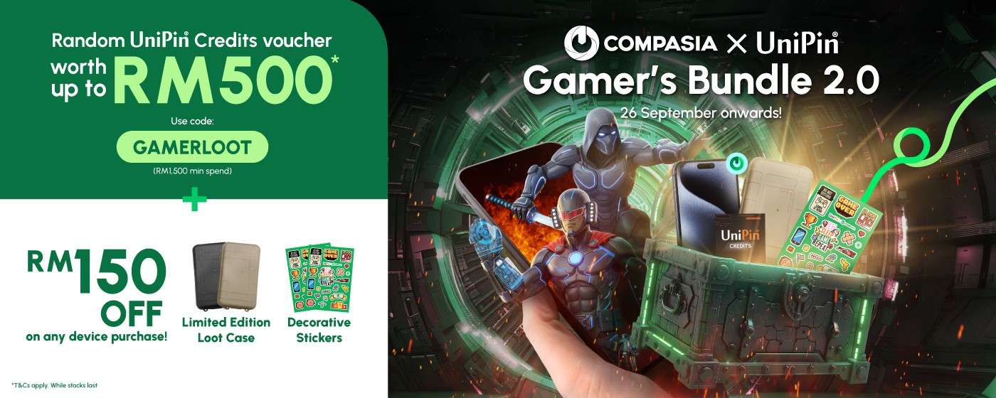 UniPin - 🎮 CompAsia x UniPin Presents: The Ultimate Gamer’s Bundle!